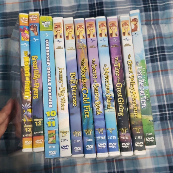lot | Media | 1 The Land Before Time Movies New Dvds Lot Set Dvd ...